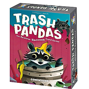 Gamewright Trash Pandas - The Raucous Raccoon Card Game - 252