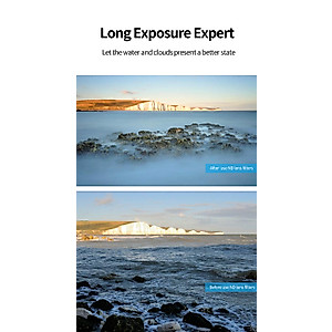 QKOO Neutral Density Filter ND4/8/16 Lens Filter Set for GoPro Hero 13 12 11 10 9 Black (Works with Media Mod) (Directly Replace The Standard Protective Lens On Your Camera)