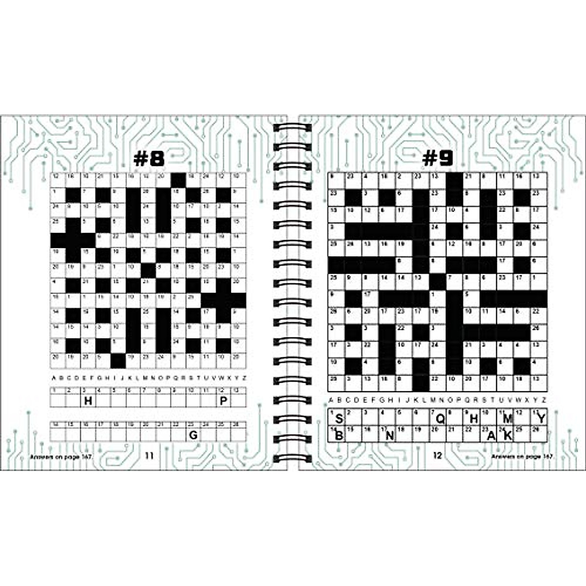 Brain Games - Codeword Puzzle: Unscramble the Alphabet, Fill in the Grid, and Solve the Puzzle!