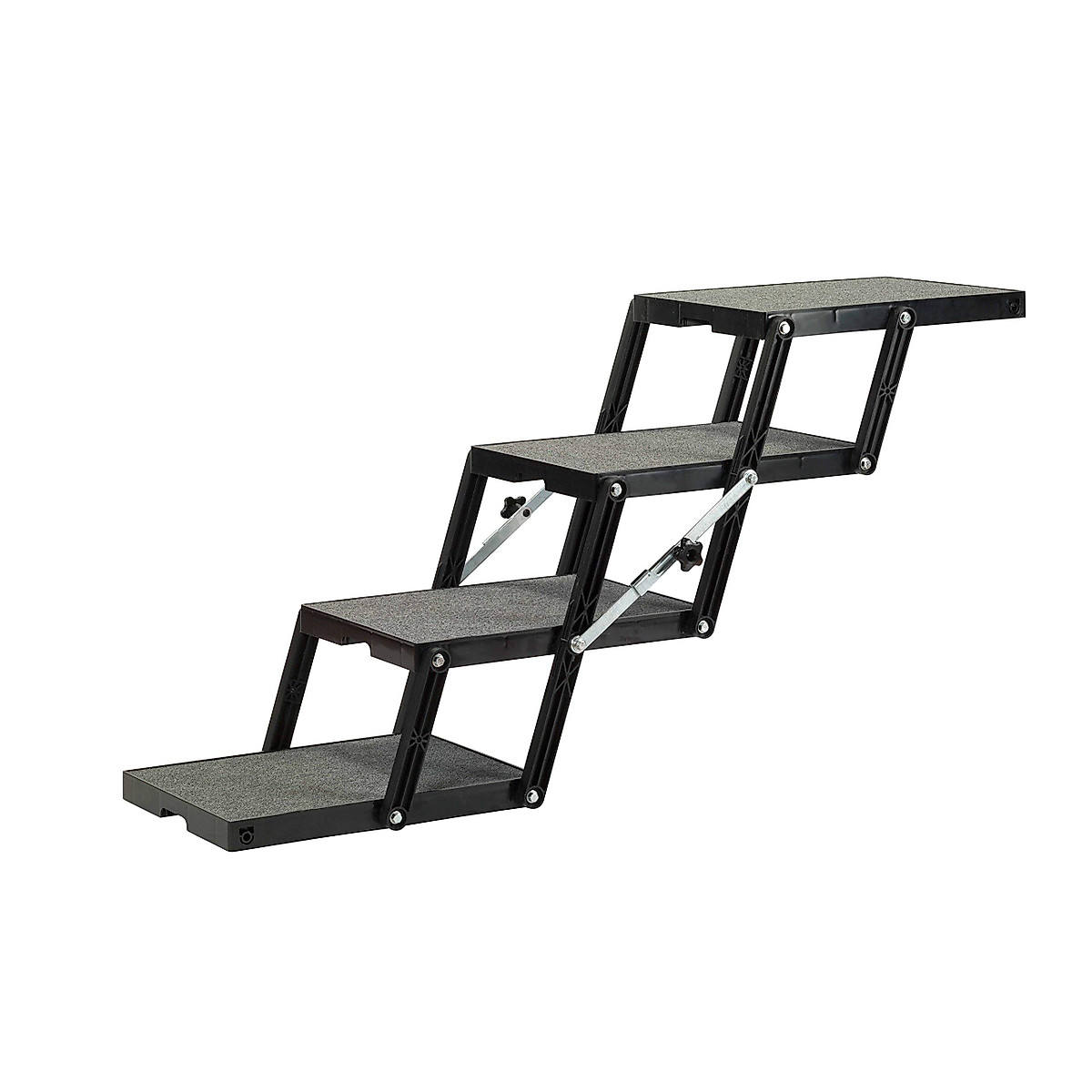 Pet Loader® Light 16" Platform, 4-Step Safe Affordable Way to Travel with Your Dogs. USA Made Stable Large Dogs and Small Dogs Easy to use Foldable Lasts a Lifetime