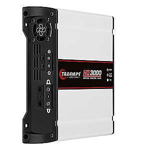 TarampTaramps HD 3000 2 Ohm Class D Full Range Mono Amplifier Car Audio Monoblock Amp (HD3000.2)