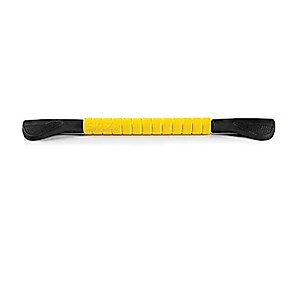 SKLZ Massage Bar Handheld Muscle Roller Massage Stick for Physical Therapy, Original Size , Yellow/Black
