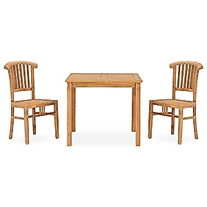 WFAUIBR Dining Set 3 Piece Patio,Patio Furniture Set ，Lawn Chairs Set ，for Flower Shops, Internet cafes, Hotels, Dormitories, Small Apartments，33.5" x 33.5" x 29.5"