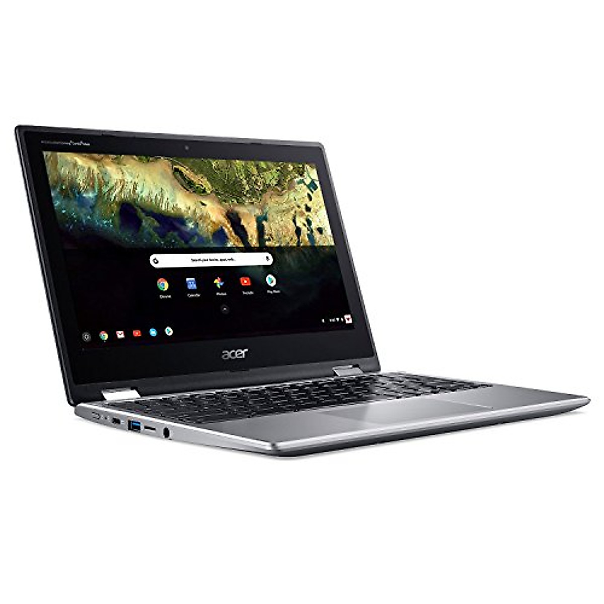 Acer Chromebook Spin 11 CP311-1H-C5PN Convertible Laptop, Celeron N3350, 11.6" HD Touch, 4GB DDR4, 32GB eMMC, Google Chrome