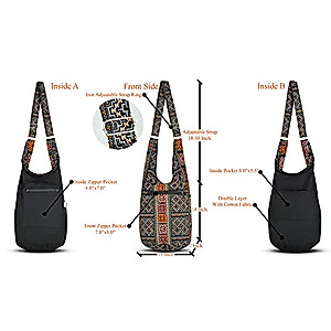 Crossbody Bags For Women Crossbody Purse Hobo Bags For Women Aesthetic Shoulder Tote Bag With Zipper And Small Sack Bag (Little Whale)