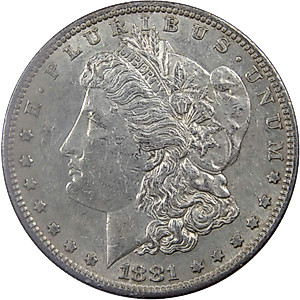1881 S Morgan Dollar XF EF Extremely Fine 90% Silver $1 US Coin Collectible