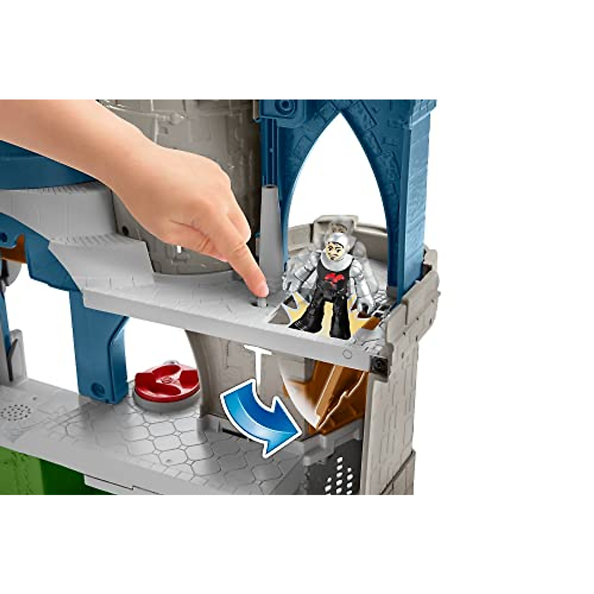 Fisher-Price Imaginext The Lion's Kingdom Castle Medieval-Themed Playset with Figures for Preschool Kids Ages 3 to 8 Years