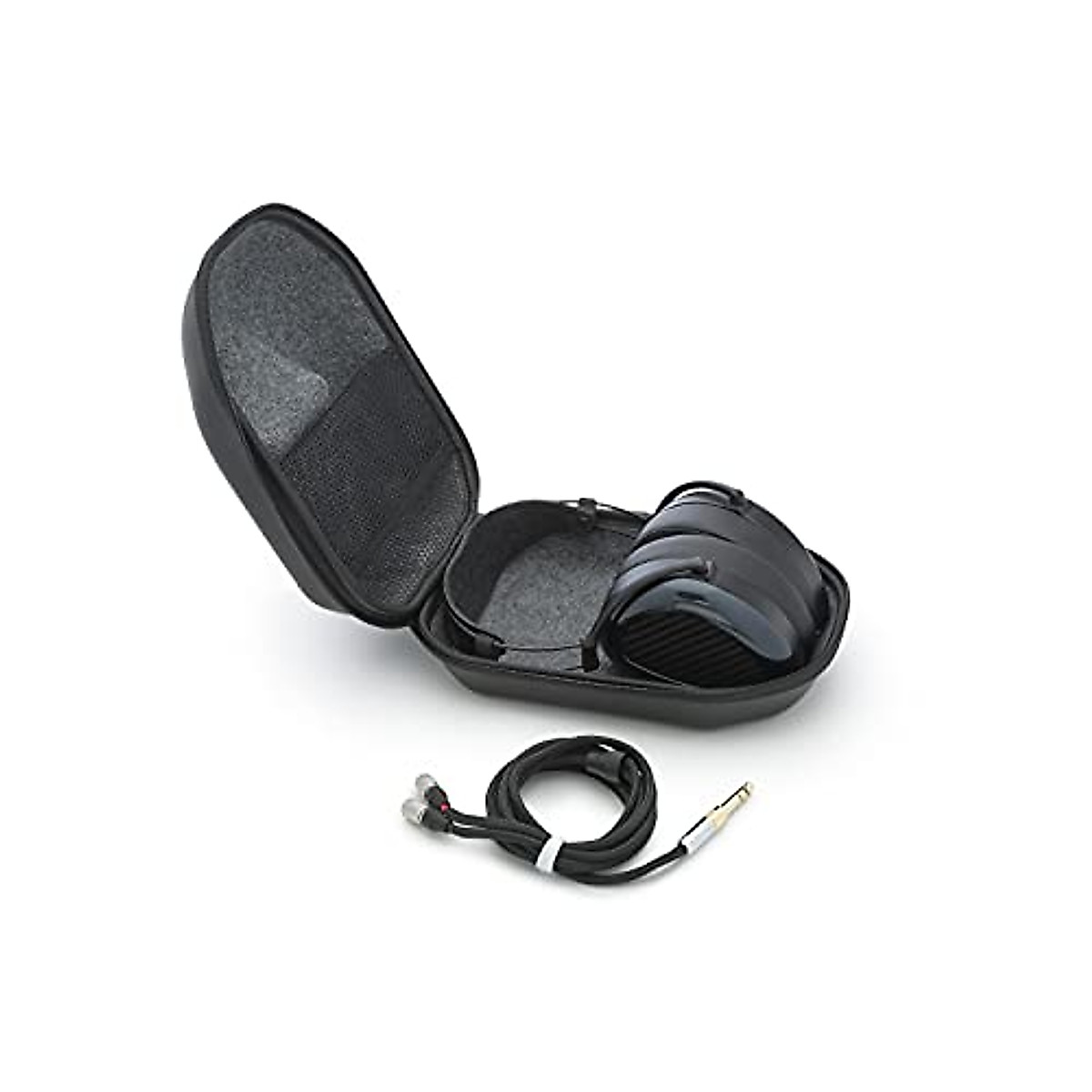 DROP + Dan Clark Audio Aeon Planar Magnetic Headphones - Closed-Back, Over Ear, Carbon Fiber, Audiophile (Aeon Closed X), Blue/Black