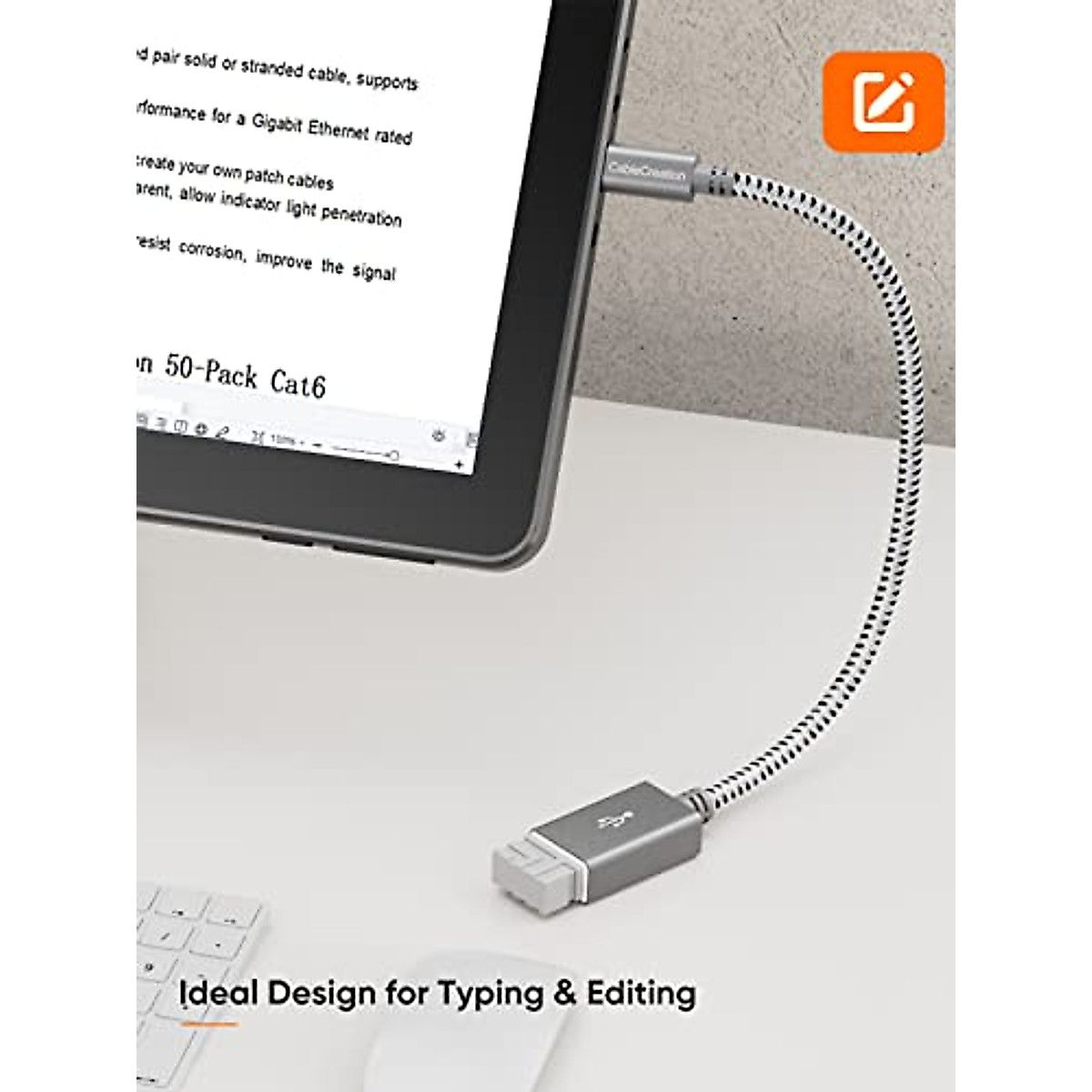 CableCreation USB to Micro USB Adapter 0.15m, USB 2.0 Male to Female for USB Micro-B Devices S7, Flash Drive, Mouse, Keyboard, Game Controller, Aluminum Space Gray