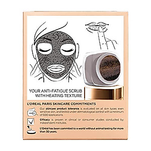 L'oreal Paris Skin Care Pure Sugar Face Scrub With Kona Coffee To Instantly Resurface & Energize for Soft Glowing Skin, 1.7 Ounce
