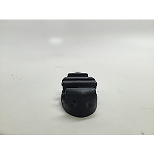 MARINE BOAT CANOE KAYAK PAIR of BLACK PC ZIGZAG ANCHOR CLEAT for BOW SAFETY LINE