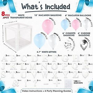 Gold Baby Boxes with Letters for Baby Shower | Baby Blocks for Baby Shower | Baby Balloon Boxes with Letters | Baby Shower Boxes | Baby Shower Blocks Decoration | Baby Decorations for Baby Shower