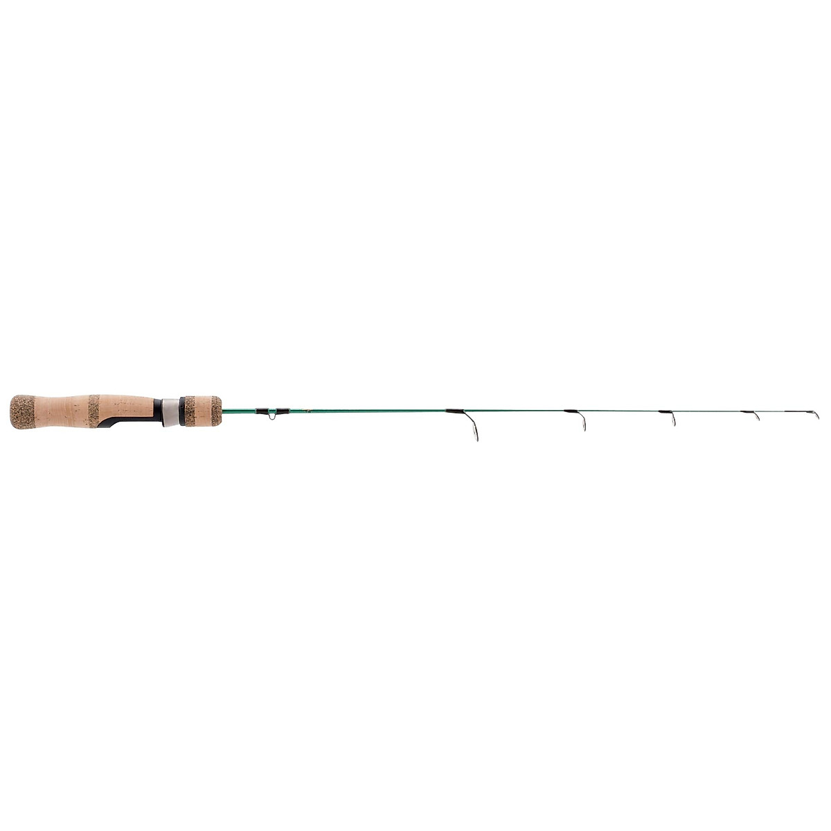 Fenwick Elite Tech Ice Fishing Spinning Rod Blue, Cork, 27" - Medium Light - 1pc