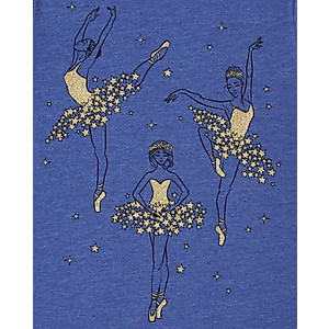 The Children's Place girls The Children's Place Long Sleeve Graphic T- 2-pack Shirt, Dance, Medium US