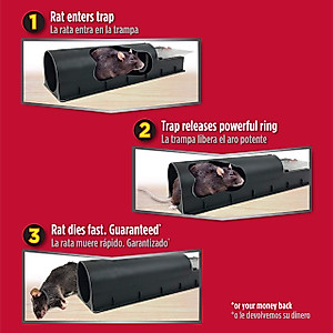 Amdro Reusable Rat Trap, Kills Up to 12