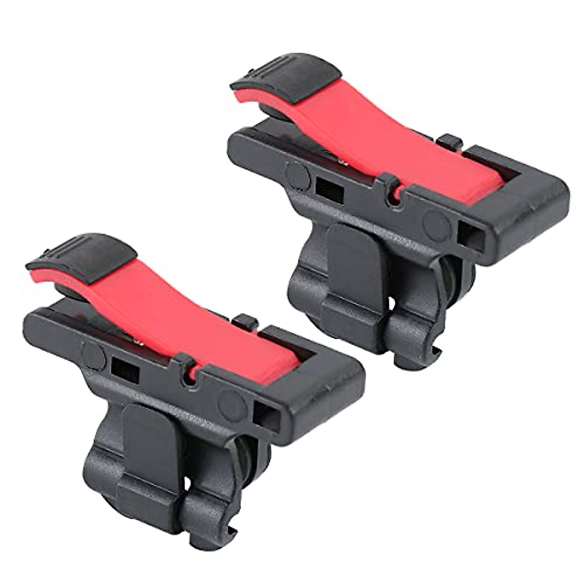 Chicken- Eating Artifact D9 Quick Shooting Buttons Game Controllers Assist Tools for for Phones Black and Red (L and R) Cell Phone Automobile Accessories