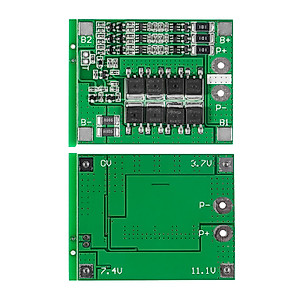Diitao 6PCS Lithium Battery Protection Board Overcharge Short Circuit Protection Module (3S 25A)