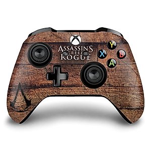 Head Case Designs Officially Licensed Assassin's Creed Pattern Planks Rogue Key Art Vinyl Sticker Gaming Skin Decal Cover Compatible With Xbox One S/X Controller