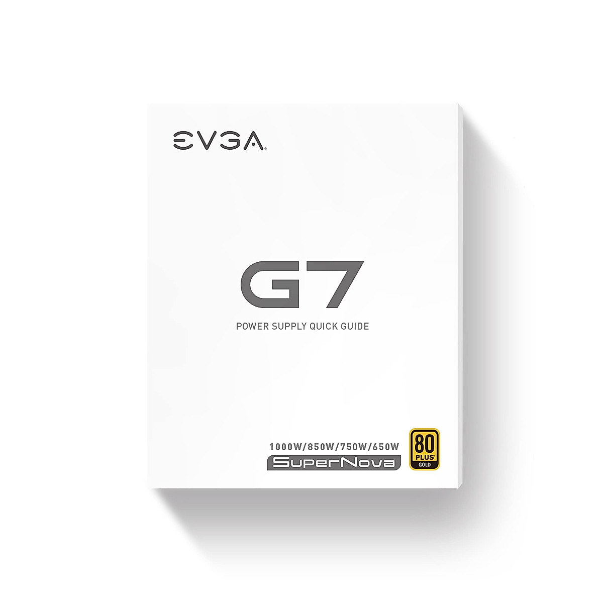 EVGA Supernova 750 G7, 80 Plus Gold 750W, Fully Modular, Eco Mode with FDB Fan, 10 Year Warranty, Includes Power ON Self Tester, Compact 130mm Size, Power Supply 220-G7-0750-X1