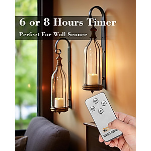 Homemory 12Pack Timer Remote Control Flameless LED Votive Candles, 1.5" x 1.6" Long Lasting Battery Operated Tea Light, Electric Fake Candles in Warm White for Wedding, Festival Celebration Decor