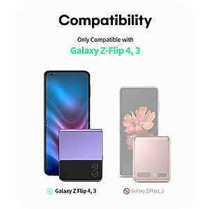 GOOSPERY Galaxy Z Flip 4 / Z Flip 3 Wallet Case with Card Holder, Protective Dual Layer Bumper Phone Case, Lime