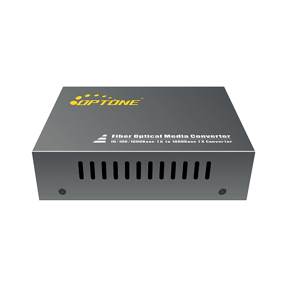 Gigabit Fiber to Ethernet Media Converter, OPTONE RJ45 Port 10/100/1000Base-Tx to 1000Base-LX Included SFP LX Transceiver SMF LC up to 20KM