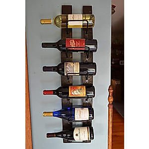 Wine Rack - 6 Bottle Wine Stave Rack