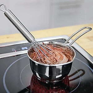 Küchenprofi Stainless Steel Saucepan with Clad Bottom, 1.5 Liters