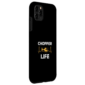 iPhone 11 Pro Max Helicopter Pilot Funny Men Chopper Life Heli Pilot Aviation Case