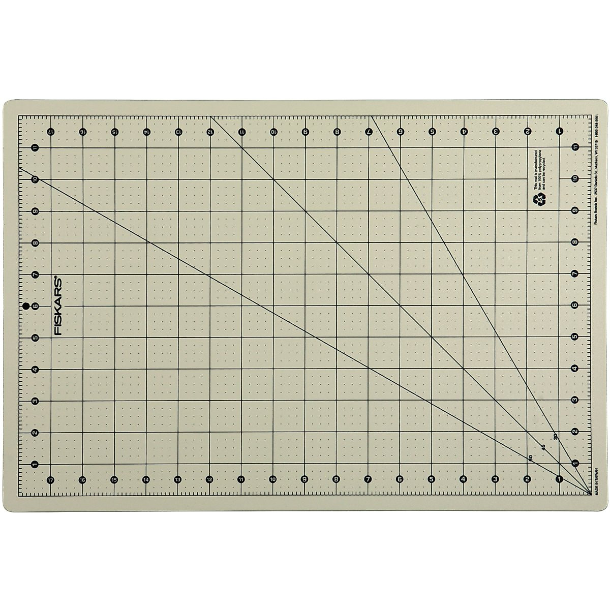 Fiskars 12x18 Eco Cutting Mat (01-005899)