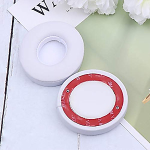 ibasenice Beats Solo 2 & 3 Earpad Replacement - Memory Foam Replacement Ear Pads Wireless Headphone Covers Headset Pads Sponge Earpads Cushions Compatible for Beats Solo 3 Solo 2 (White)