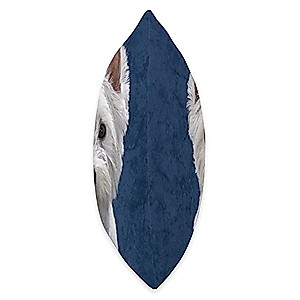 Marcimo Brands West Highland Gifts Westie White Terrier Throw Pillow, 18x18, Multicolor