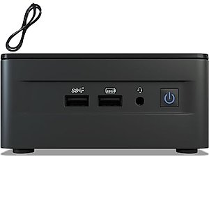 Intel 2023 NUC 13 Pro Kit NUC13ANHi7 Barebone System Tall Mini PC Desktop, 13th Gen 12-Core i7-1360P up to 5.0GHz, No RAM, No Storage, WiFi 6, Bluetooth 5.3, No OS, BROAG Cable
