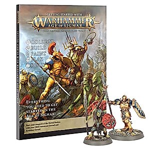 Warhammer Games Workshop Getting Started with Age of Sigmar (Magazine and Miniatures)