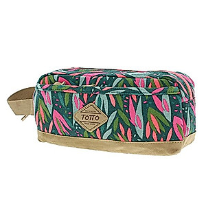 TOTTO School Pencil Cases, Two Compartments, Assorted Colours and Patterns – School Pencil Case