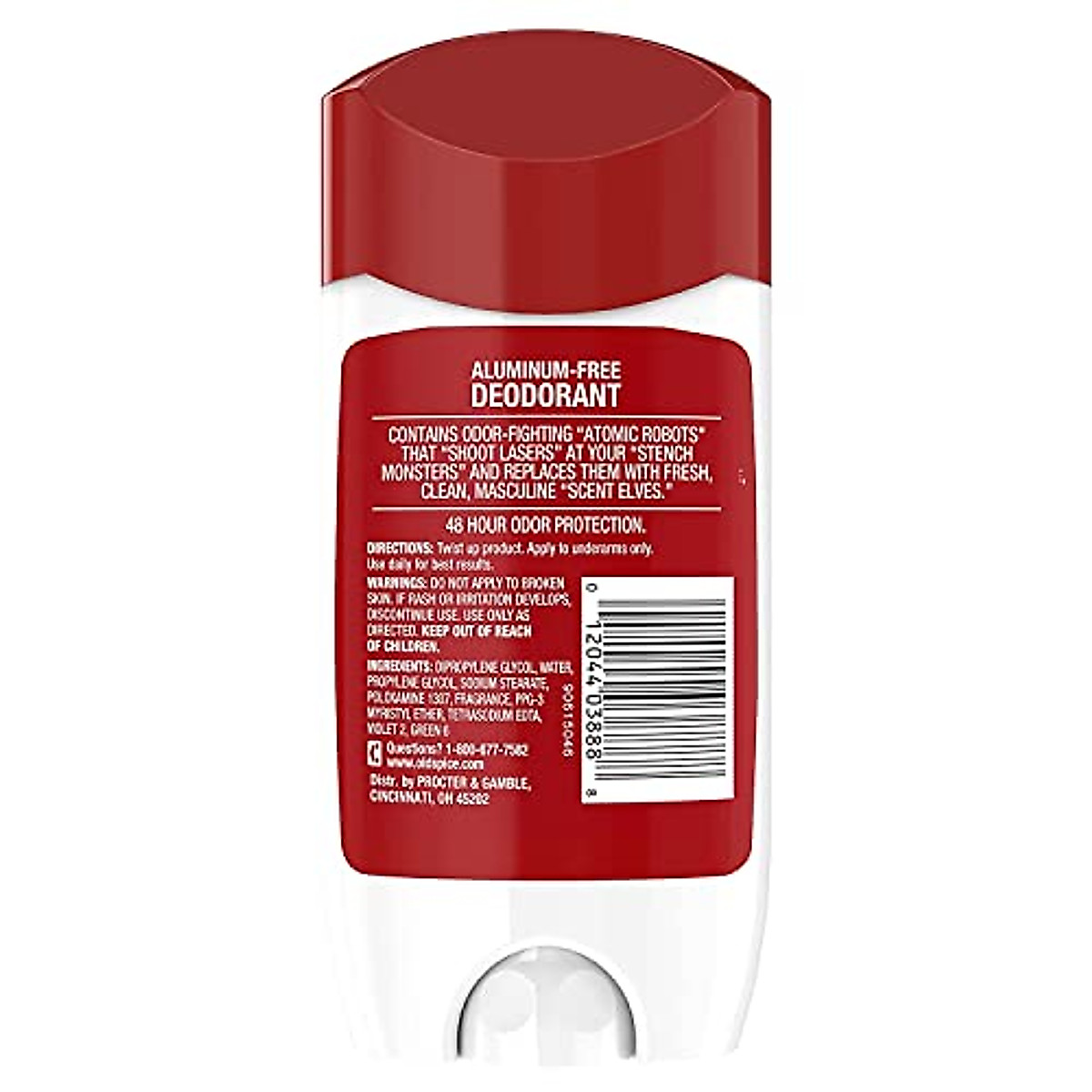 Old Spice High Endurance Anti-Perspirant & Deodorant, Original 3 oz (Pack of 5)