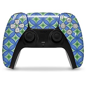 WraptorSkinz Skin Wrap compatible with Sony PS5 DualSense Controller Kalidoscope 02 (CONTROLLER NOT INCLUDED)