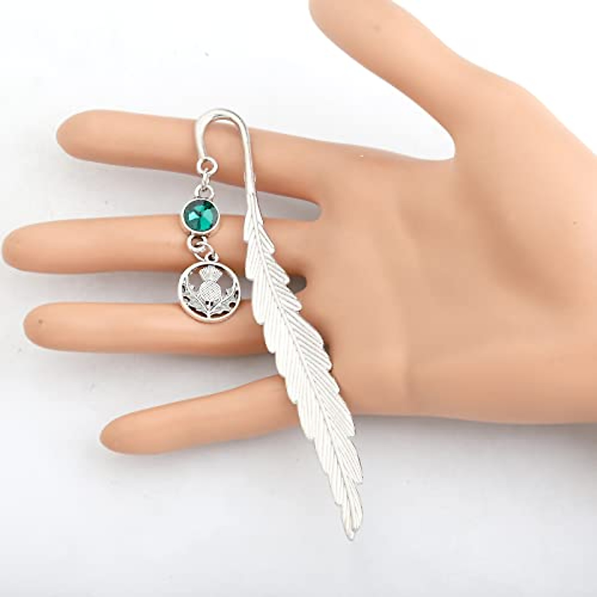 Scottish Thistle Bookmark Sasenach Inspired Gifts Reading Gifts Scottish Thistle Flower Gifts TV Show Fans Gift (Thistle Bookmark)