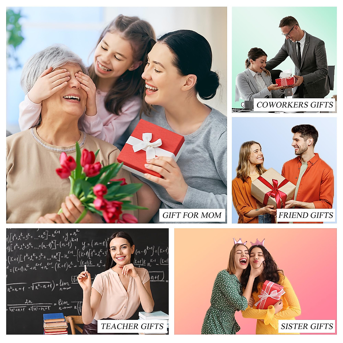 BeeGreen Birthday Gifts for Women 13oz Canvas Tote Bag For Women Who Have Everything Embroidery Unique Gifts For Teacher Gifts For Mom Monogram Beach Tote for Friends Sister Her Girls M