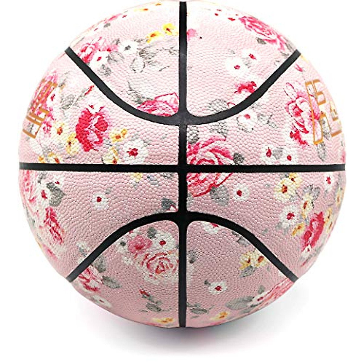 REBOILPHASE Go! Girls Leather Basketball (Size 3~7)- Kids Basketball, Small Basketball, Youth Basketballs, Basketball Gift - Size 7, Victoria Pink