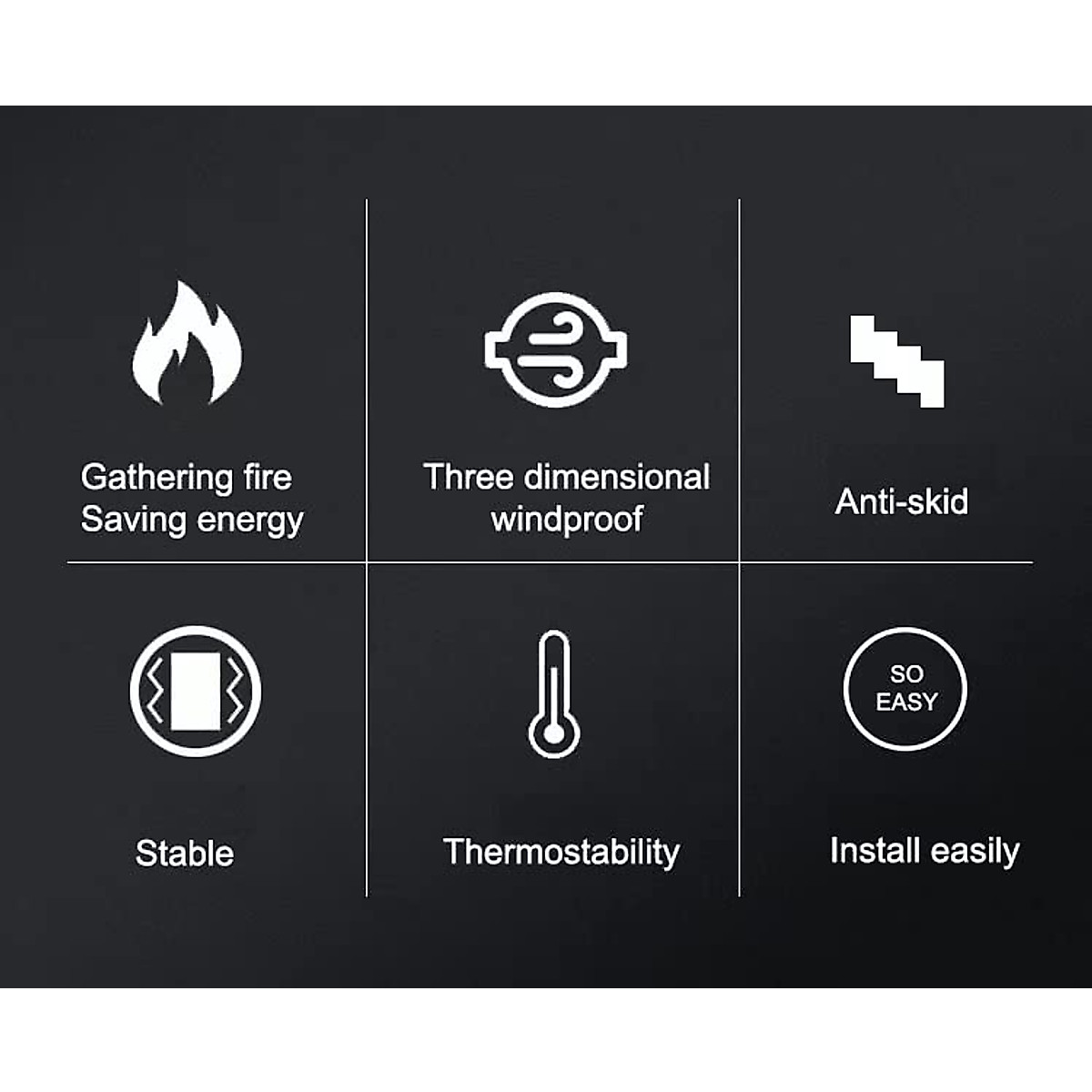 IEUYO Cast Iron Wok Support Ring Burner Ring for Gas Stove Rack Pot Holder Anti-skid Time-saving and Energy-saving for 4 claws racks or grates