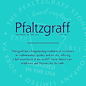 Pfaltzgraff Sapphire Bay 53-Piece Stainless Steel Flatware Set with Serving Utensil Set and Steak Knives, Service for 8