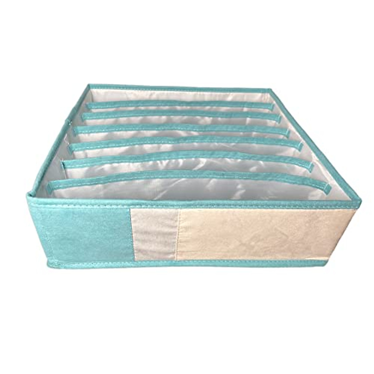 Blue Suede Underwear Organizer For Dresser