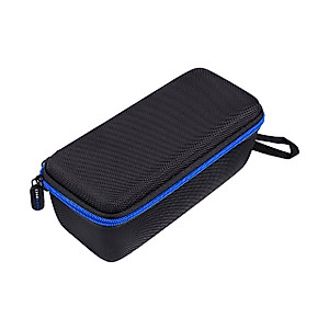 CASEMATIX Padded Microphone Case Compatible with AT2020 USB, AT2020USB Plus, AT2035, AT2050, AT4033A, AT4040, AT4050, ATR2500 USB with Windscreen and Small Cable Accessories, Case Only
