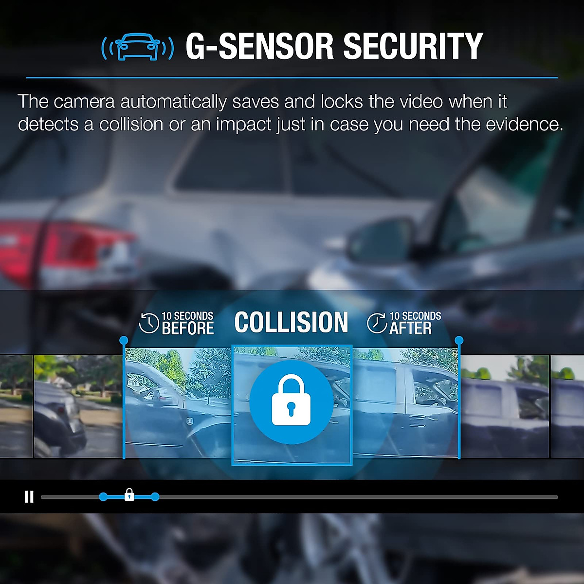 Type S | 360° Smart Dash Camera P100, 1080P FHD Resolution w/Wide Viewing Angle, Multiple Recording Modes, VR Recording, Automatic Night Vision, 24 Hour Surveillance, Perfect for Rideshare Drivers