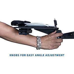 Mount-It! MI-7134 Underdesk Keyboard Drawer with Adjustable Platform, Ergonomic Gel Wrist Pad, Mouse Pad Included, Black