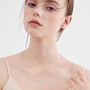 PELOVNY Pig Gifts For Pig Lovers 925 Sterling Silver Piggy Jewelry Gifts for Women