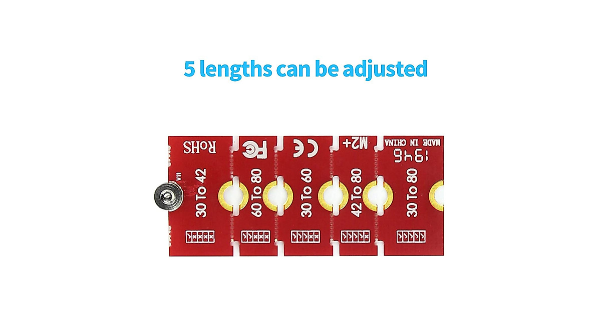 JEYI M2 NVME SSD Extended Bracket - Adjustable & Durable