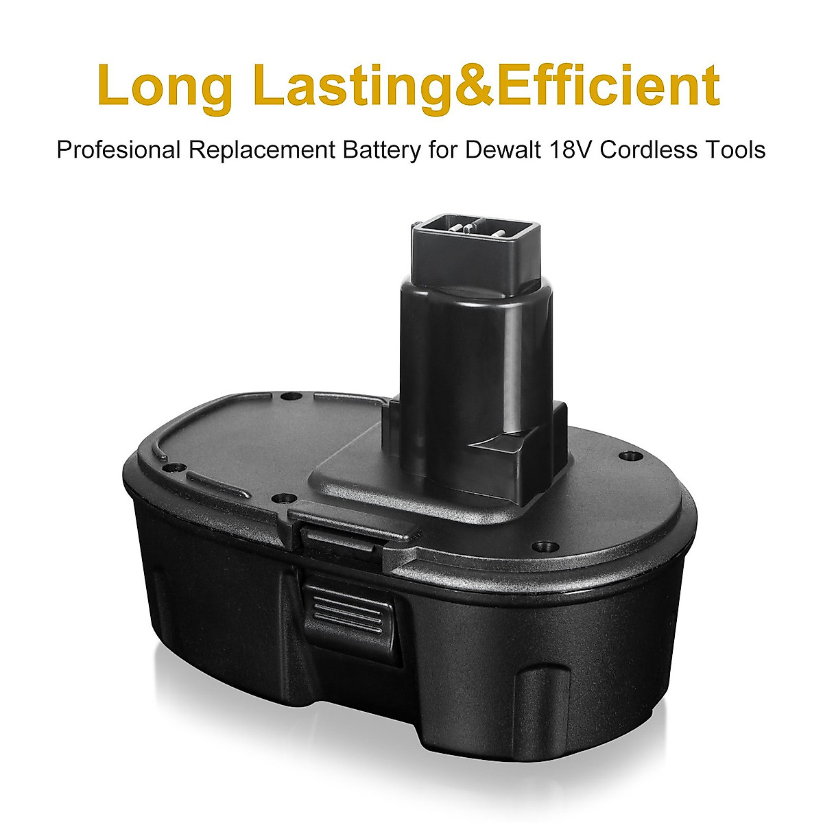 Orstaimer 3.5Ah Ni-CD Battery Replacement for Dewalt 18 Volt Battery XRP DE9096 DE9098 DW9095 DW9096 DW9098 DE9503 DC9099 dc9098 DE9039 DE9095 Compatible with 18V Cordless Power Tools 2Packs