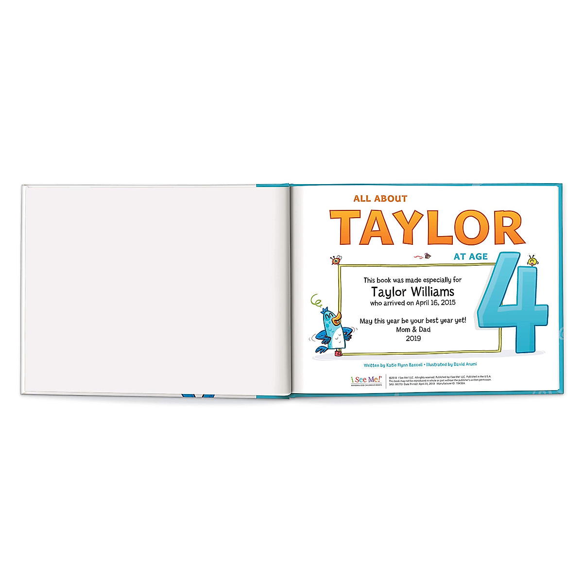 I See Me! All About Me -Personalized Children's Story